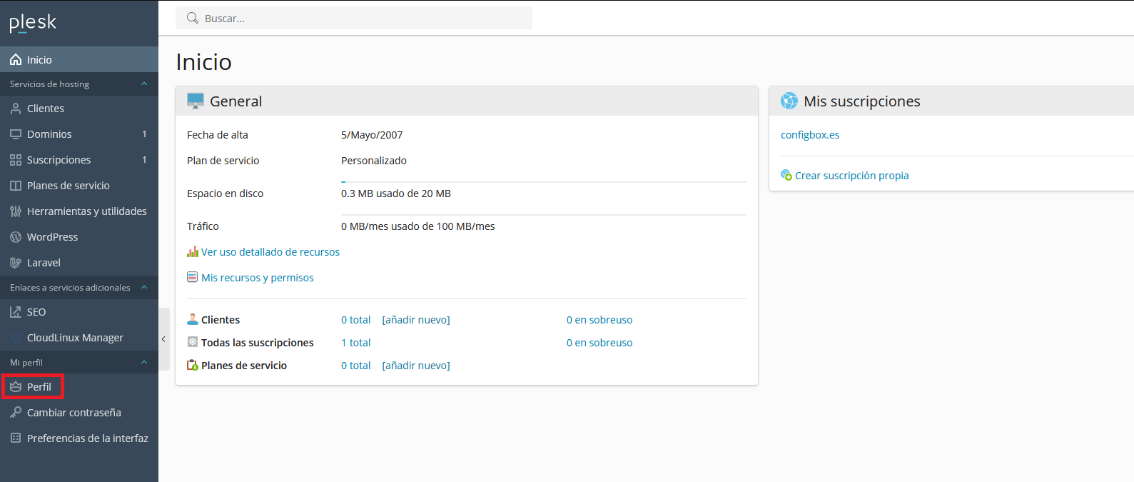 ConfigBOX- Cómo habilitar la autenticación en dos pasos (2FA)